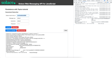 Topic to Queue Mapping | Solace API Tutorials