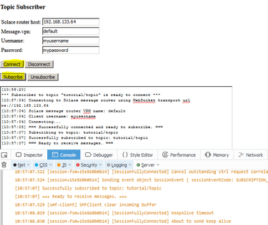 Publish/Subscribe | Solace API Tutorials