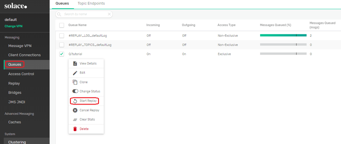 Message Replay | Solace API Tutorials
